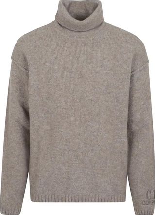 C.P. Company C.p. Company, Homme, Pulls, Gris, Taille: L Pull Vert pour Homme Aw25