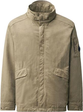 C.P. Company C.p. Company - Veste Explorer en Serg&eacute; Mixte - Homme - Vestes - Beige - Taille: M