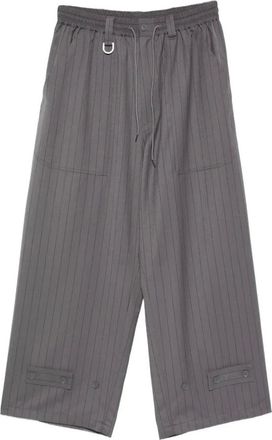 Yohji Yamamoto Homme, Pantalons, Gris, Taille: M PS RF WL PNT