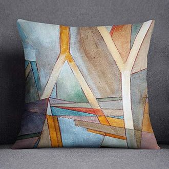 Bonamaison Le Jardin du Lin Kissenhüllen, Cotton, Mehrfarbig, 45x45