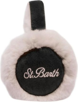 MC2 Saint Barth Femme, Accessoires, Blanc, Taille: ONE Size Cache-oreilles avec haut-parleur sans fil
