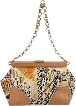 Prada Sac bandouli&egrave;re en cuir pr&eacute;-poss&eacute;d&eacute; - Femme - Pre-owned - Multicolore - Taille: ONE Size