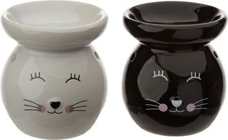 Puckator 1 x Keramik Benzin Brenner - Katze