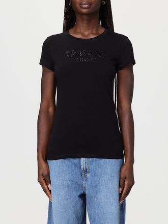 A|X Armani Exchange T-Shirt ARMANI EXCHANGE Damen Farbe Schwarz