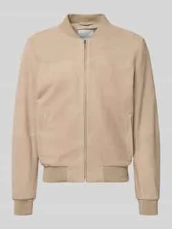 Profuomo Bomberjacke aus Ziegenleder