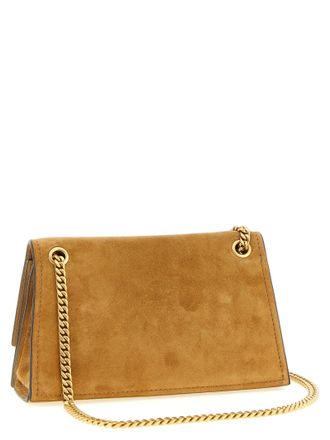 Tory Burch Womens Brown Calfskin Shoulder Bag