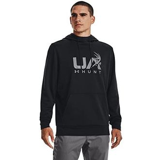 Under Armour Armourfleece Hunt Hoodie Maillot de surv&ecirc;tement, (001) Noir/Gris, XXXL Homme