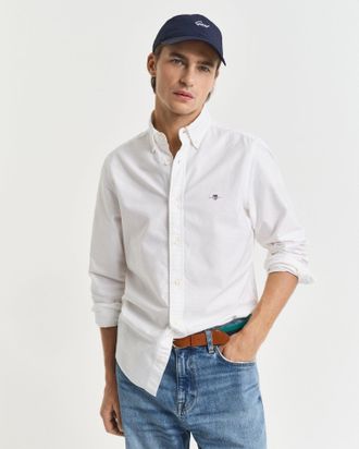 GANT Herren Slim Fit Classic Oxford-Hemd (XXXL) Weiß