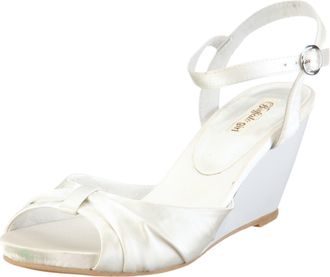 Buffalo London 310-8711 Silk 119727, Damen, Sandalen/Fashion-Sandalen, Beige (Cream), EU 42