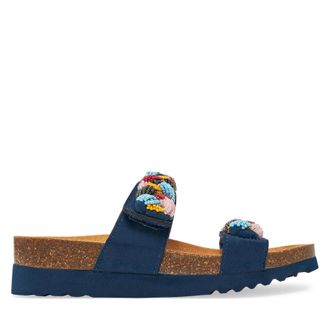 Scholl Pantoletten Scholl Nice MF32017 1871 Dunkelblau