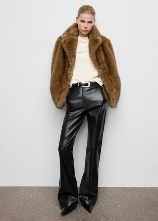 Mango Blouse col bateau drap&eacute; &eacute;cru - Femme - M - MANGO