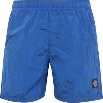 Stone Island Homme, Maillots de bain, Bleu, Taille: S B100004 Nylon Metal Swim Shorts