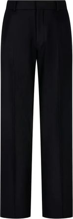 Man On The Boon. pantalon en flanelle - Noir