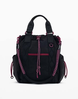 Desigual Mittelgro&szlig;er Rucksack in Schwarz