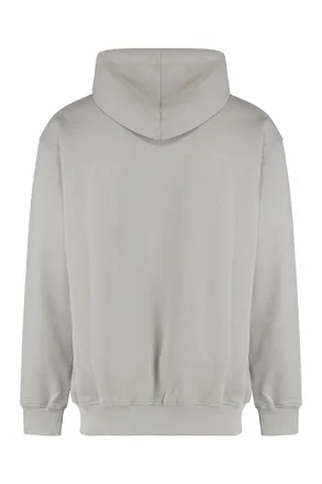 Family Fir$t Milano Mens Hoodie Grey Cotton Jumpers Sweater