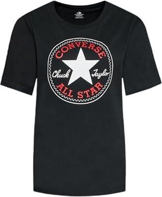 Converse Chuck Taylor T-Shirt, Noir, L Femmes