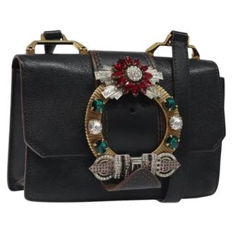 Miu Miu Pre-owned Schultertasche - - Pre-owned - Damen - Schwarzk - ONE SIZE