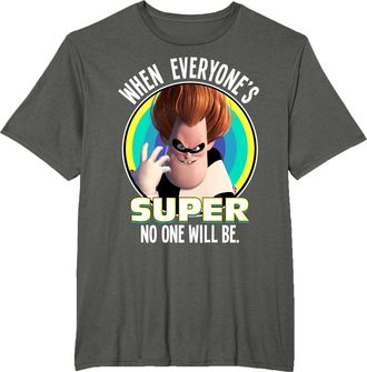 Disney Pixar Incredibles Syndrome Super Poster T-Shirt