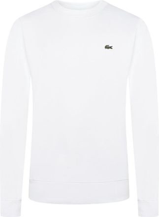 Lacoste Sweatshirt in Fleece-Qualit&auml;t mit Krokodil-Aufn&auml;her, Classic Fit in