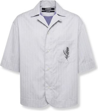 Jacquemus Homme, Chemises, Bleu, Taille: M Camicia Gardian