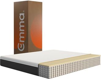 Emma Matelas Original II | Mousse à mémoire de Forme, Ressorts ensachés | 140x200 cm | Hauteur 22 cm | Moyen-Ferme (H7) | Soutien à 5 Zones | Ergonomique |