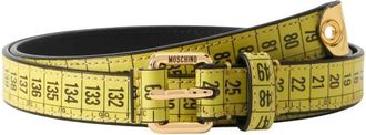 Moschino Femme, Accessoires, Jaune, Taille: 90 CM Ceintures