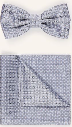 Prince Bowtie Prince Bowtie Set: Fliege Und Einstecktuch grau