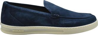 Woolrich Homme, Chaussures, Bleu, Taille: 44 EU Low Laced Chaussures