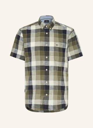 Camel Active Camel Active Kurzarm-Hemd Regular Fit gruen