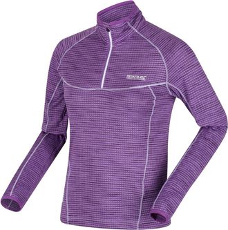 Regatta Yonder Fleece f&uuml;r Damen, mit halblangem Rei&szlig;verschluss