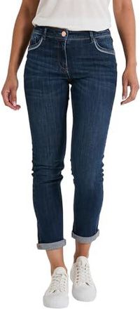 Grain de Malice Jean Raccourci Tokyo R01 Femme - Bleu Jean Denim - Taille 40