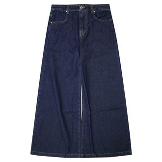 Dixie Pantalone Flare Denim - - Jeans - Damen - Blau - L