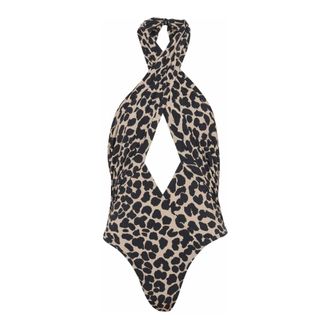 Balmain Badeanzug mit Leoparden-Print - - Swimwear - Damen - Mehrfarbig - L