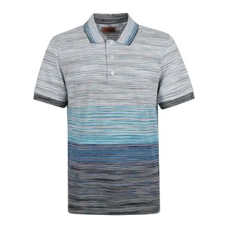 Missoni Polo Color Block - - Tops - Herren - Mehrfarbig - L