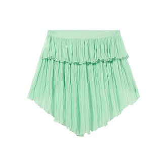 Blumarine Asymmetric-hem Mini Skirt