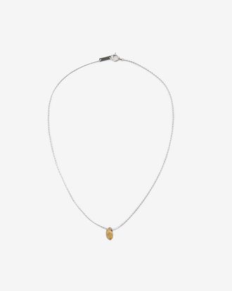 Isabel Marant Collier Rock Man - Homme - Naturel Et Argent&eacute; - Isabel Marant