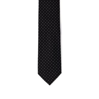 Jil Sander Mens Blue Silk Tie
