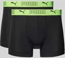 Puma Slim Fit Trunk mit Logo-Stitching im 2er-Pack