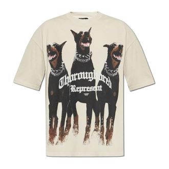 Represent Thoroughbred T-Shirt - - Tops - Herren - Beige - S