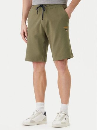 Aeronautica Aeronautica Militare Sportshorts 261BF0032UF00674 Gr&uuml;n Regular Fit
