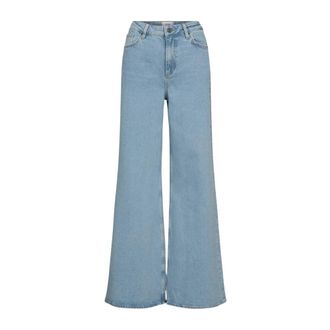 N&uuml;mph Nupisa HR Wide Jeans - - Jeans - Damen - Blau - L