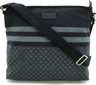 Gucci unisex, Pre-owned, Noir, Taille: ONE Size Sac bandouli&egrave;re en nylon Pre-owned