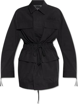 Dsquared2 Jacke mit Logo - - Jackets - Damen - Schwarzk - XS