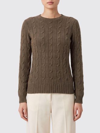 Ralph Lauren Pull &agrave; col rond coupe slim en pur cachemire