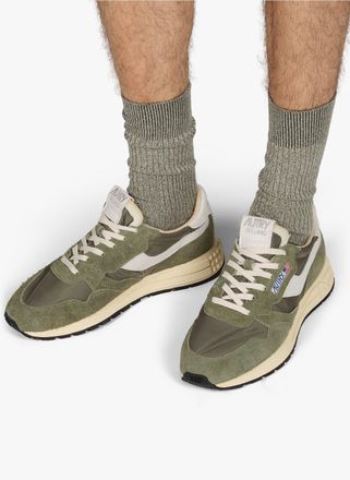 Autry Baskets bi-mati&egrave;re crant&eacute;es