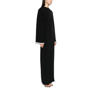 Darkpark Rundhals-Maxikleid - - Dresses - Damen - Schwarzk - S