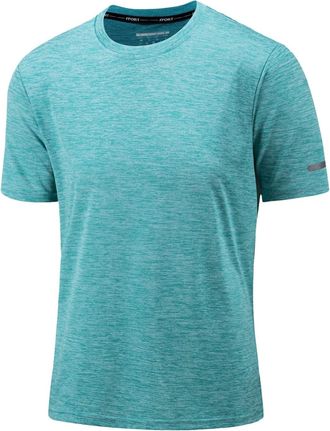 KEFITEVD T Shirt Herren Sportshirt Kurzarm Funktionsshirt Laufshirt Yoga Shirt Workout Fitness Activewear f&uuml;r Herren