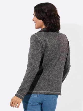 Witt Fleecejacke Strickfleece-Jacke Langarm
