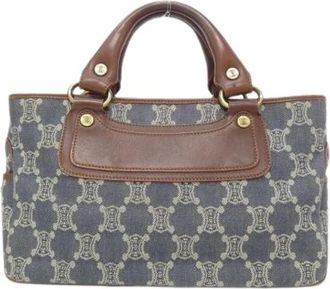 Celine Sac &agrave; main Boogie en jean Pre-owned - Femme - Pre-owned - Bleu - Taille: ONE Size