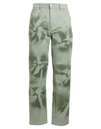 8 by YOOX UNISEX COTTON DENIM TIE & DYE WORKPANTS